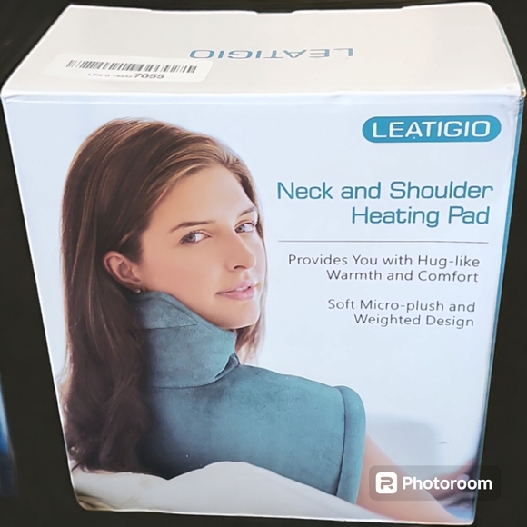 Leatigo | Other | Nib Leatigo Neck Heating Pad For Neck Shoulder Pain ...